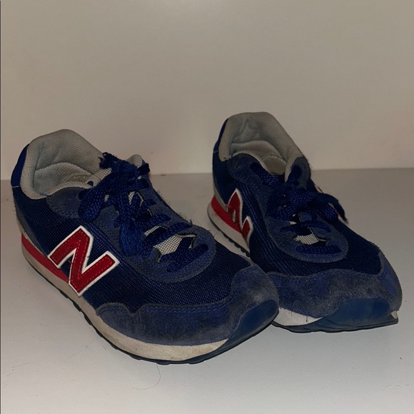 New Balance | Shoes | New Balance Blue And Red Retro Sneakers | Poshmark